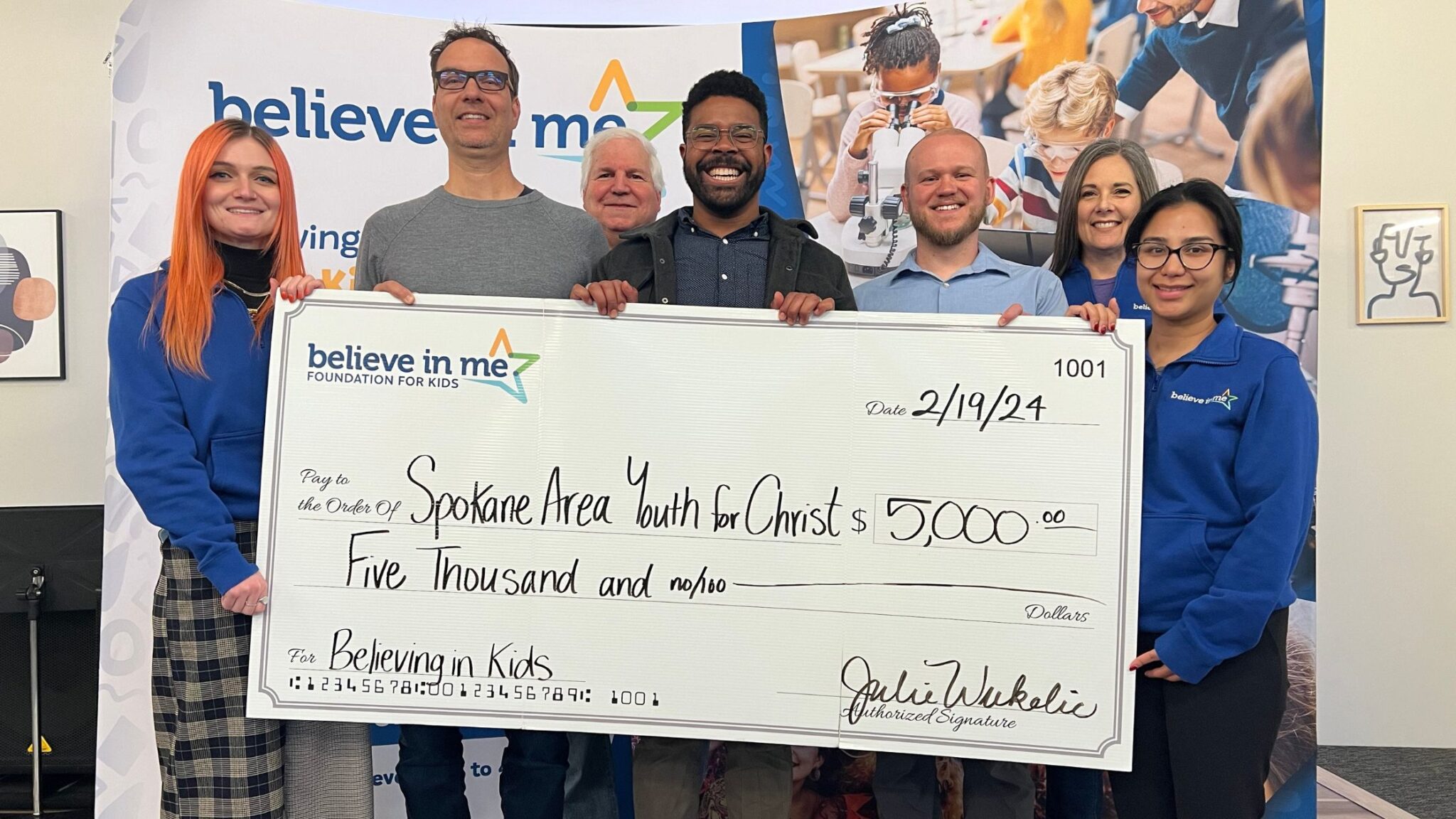 Brighter Horizons: Believe in Me's $5,000 Grant Drives Spokane Youth ...